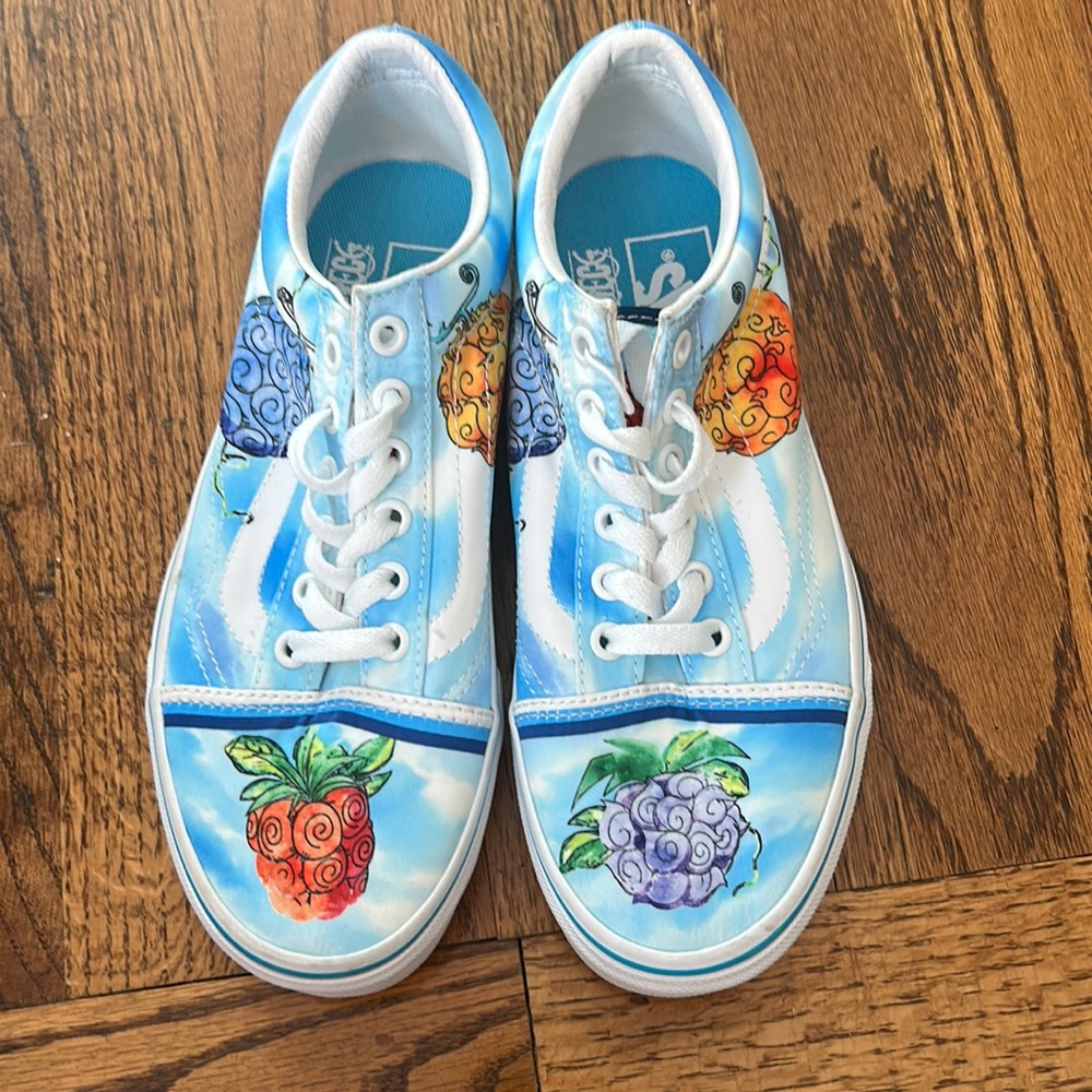 Vans Sneakers Shoe Old Skool One Piece Devil Fruit Si… - Gem